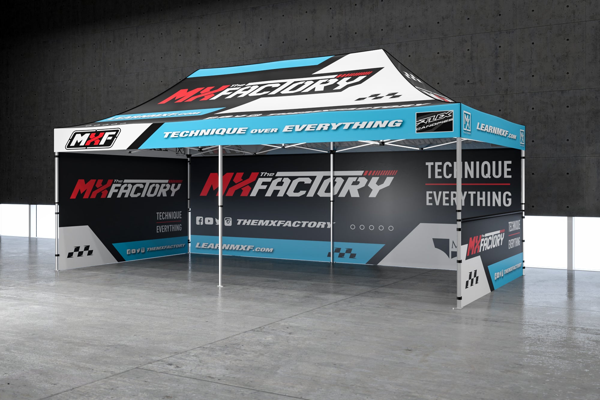 10x20 CANOPIES – FLEX Racing