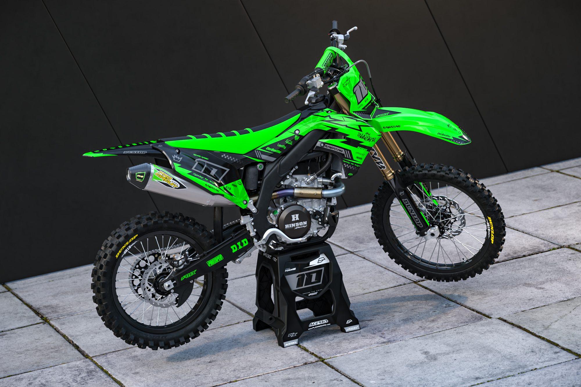 Motocross Graphic Kits: UTV Wraps: Logo Design Services: FLEX Racing