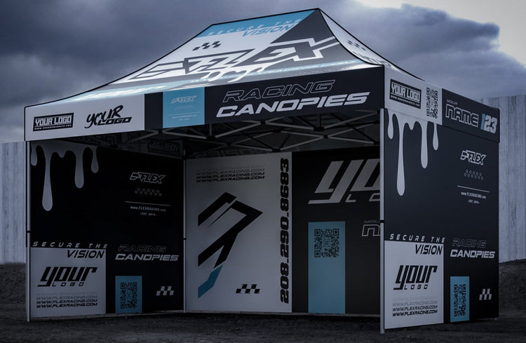 Custom Pit Materials | Canopy Tents · Apparel · Graphics | FLEX Racing