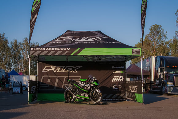 Custom Racing Flags - Pit Flags - Feather, Teardrop, Block – FLEX Racing